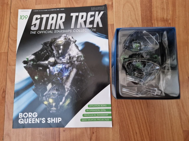 STAR TREK EAGLEMOSS Vaisseaux Spatiaux Collection #109 Borg Reines Vaisseau EUR 51,65 - PicClick FR