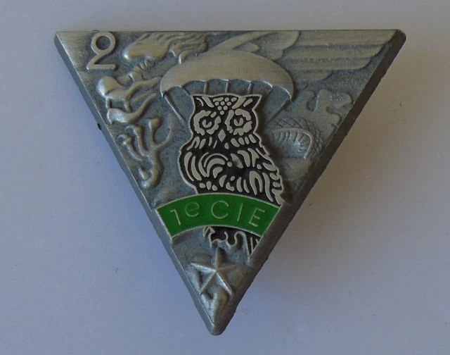 FRENCH FOREIGN LEGION 1 Company 2nd Foreign Parachute Regiment Badge ...