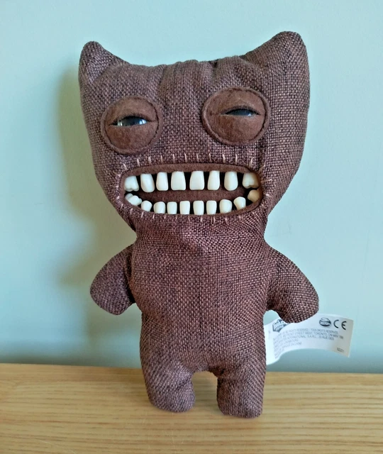 RARE MR BUTTONS Fuggler Wide Eyed Weirdo Glow Teeth GOLDEN BUTTON w ...