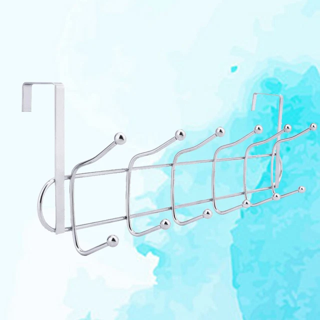 CROCHET DE PORTE Double Accroches-portes Pour Vêtements Au-dessus Du ...