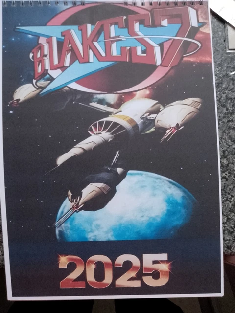 BLAKE'S 7 A4 Matt Finish 2025 Limited Edition Unofficial Calendar. New ...