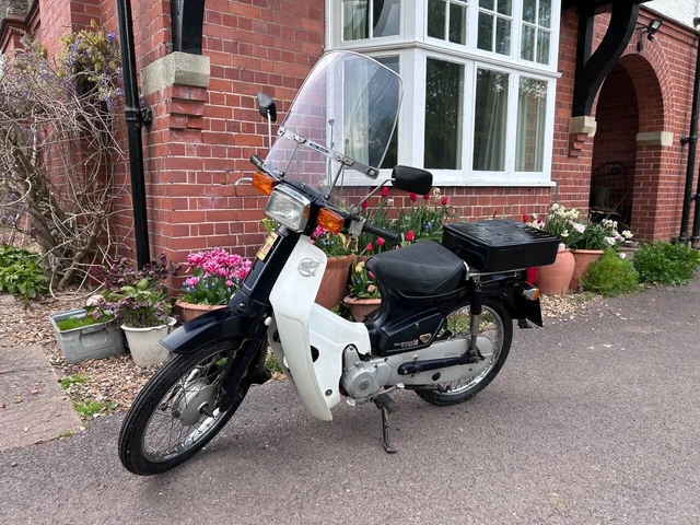 HONDA C50 CUSTOM Super Cub 30th Anniversary Special Edition (1988) £1,040.00 - PicClick UK