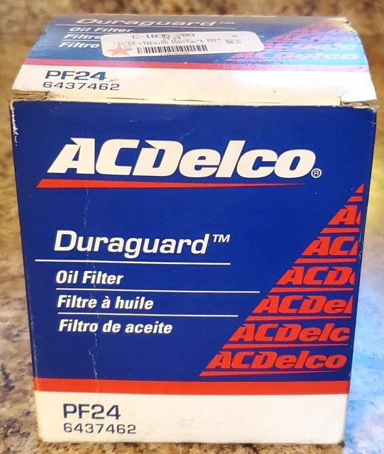 1967-1969 AC DELCO Pontiac PF24 Duraguard Oil Filter 6437462 OEM NOS $48.49 - PicClick CA