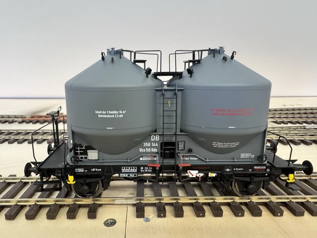 BRAWA SPUR 0 Staubbehälterwagen Kds 56, Art-Nr. 37107, OVP, wie Lenz EUR 103,01 - PicClick DE