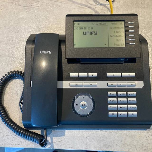 SIEMENS UNIFY OPENSTAGE 40 HFA IP Systemtelefon lava Baugleich Octopus ...