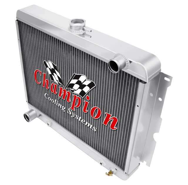 22 INCH CORE Early Mopar Big Block Aluminum 3 Row Champion Radiator ...
