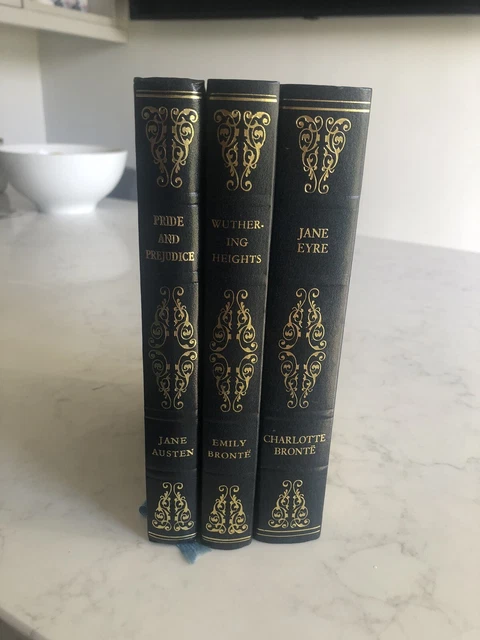 VINTAGE BRONTE SISTERS Jane Eyre, Wuthering Heights, Pride & Prejudice ...