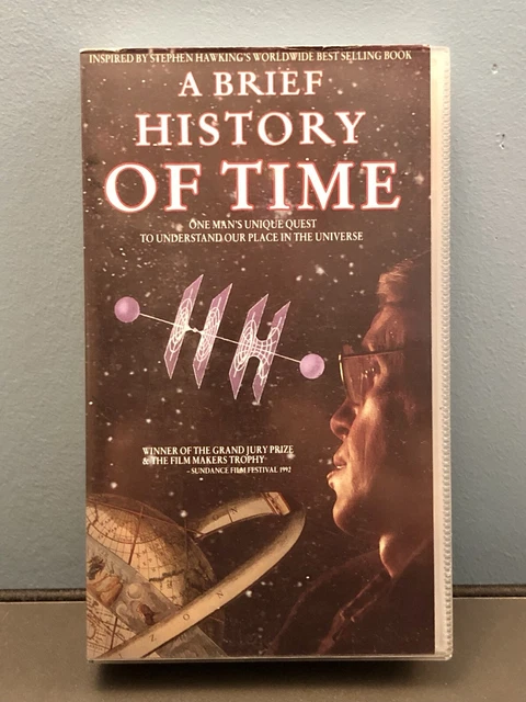 VHS VIDEO TAPE - A Brief History Of Time - Stephen Hawking - PAL £10.00 ...