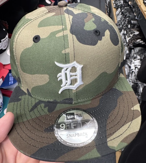 NOUVELLE ÈRE DÉTROIT Tigers 9Fifty SnapBack Camouflage Camo EUR 53,69 ...