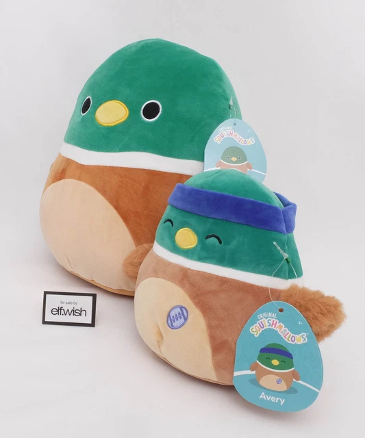 SQUISHMALLOWS AVERY THE Duck Special Edition 12 Inch & 7.5 Inch Rugby ...
