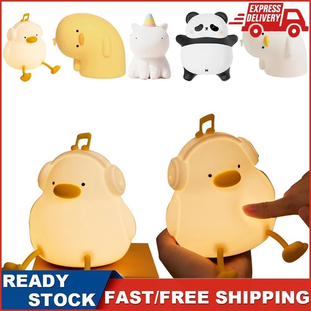 ANIMALS SILICONE TABLE Lamp Useful USB Rechargeable 1200mAh Pat ...