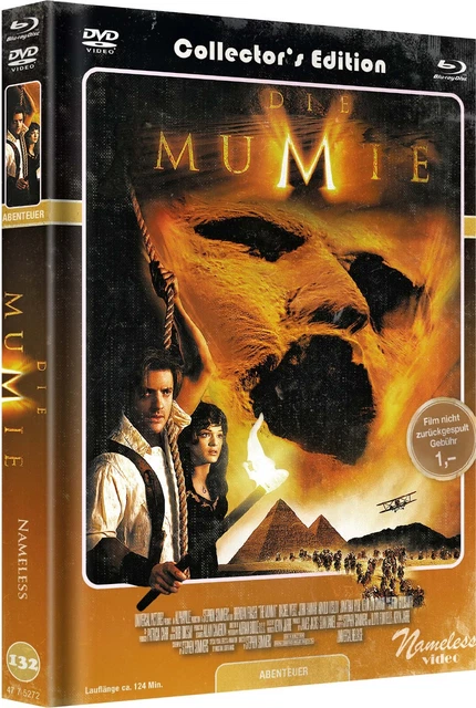 DIE MUMIE - Mediabook C (Blu Ray+DVD) lim. 333 - NEU/OVP EUR 44,99 - PicClick DE