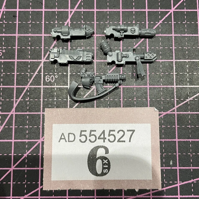 SPACE MARINE COMBI-WEAPONS Plasma/Flamer/Grav/Melta Warhammer 40k Spare ...