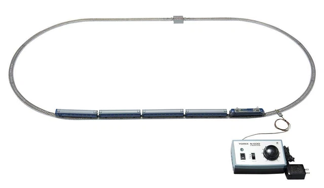 TOMIX N GAUGE Basic Set SD Blue Train 90179 Introduction to the model ...