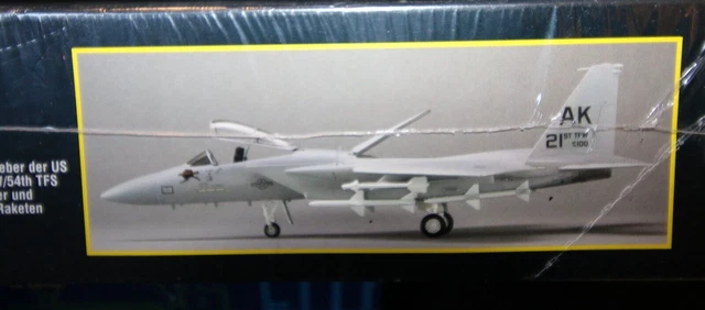 AMT ERTL F-15 EAGLE 1/72 fighter jet aircraft plastic model kit Plus ...