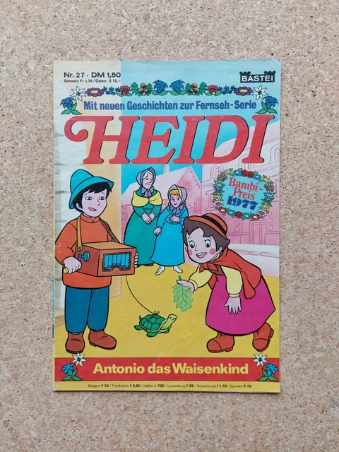 BASTEI COMIC/HEIDI N. 27 (2a serie)/Z2+ EUR 4,95 - PicClick IT