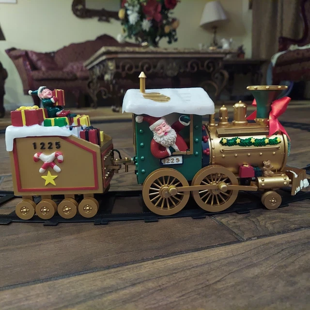 &NORTH POLE EXPRESS& Musical Train Around the Tree.Vintage Christmas ...