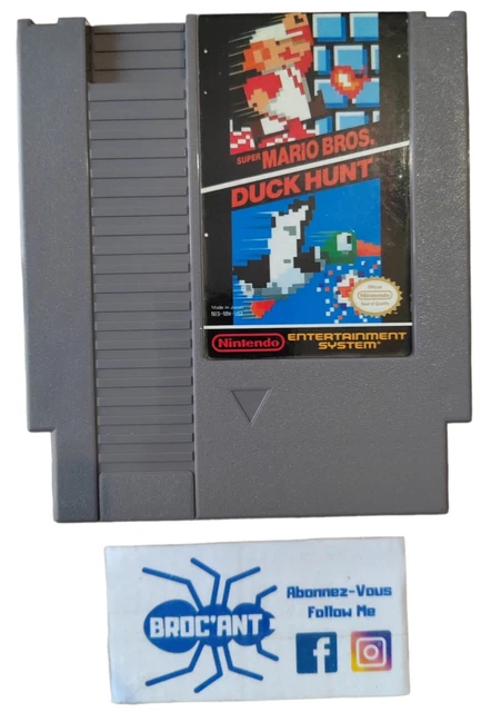 SUPER MARIO BROS Duck Hunt USA pour Nintendo NES EUR 22,90 - PicClick FR