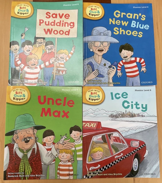 Oxford Reading Tree Biff Chip And Kipper Phonics Level 6 4 X Books Bundle £799 Picclick Uk