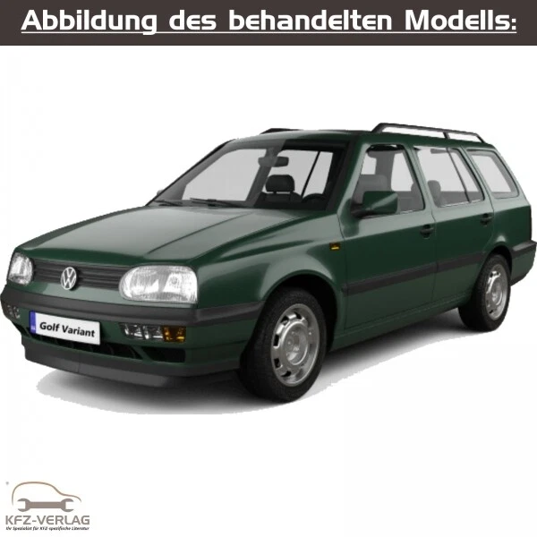 VW GOLF 3 Variant (95-99) Plan Schaltplan Stromlaufplan Verkabelung ...