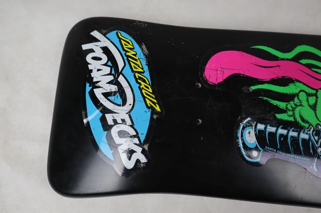 NOS SANTA CRUZ FOAM Keith Meek Slasher Skateboard Deck Mint Vintage OG ...