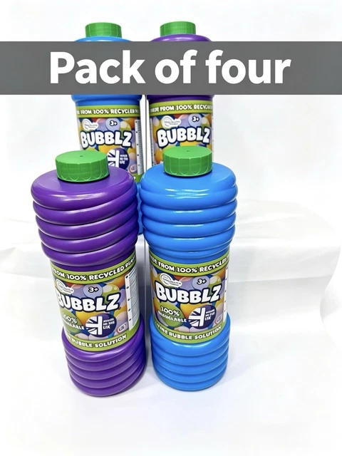 KID-SAFE BUBBLE SOLUTION 2-Pack | Long-Lasting Bubbles for Machines ...