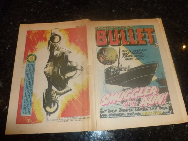 BULLET COMIC - Issue 118 - Date 13/05/1978 - UK Comic £4.99 - PicClick UK