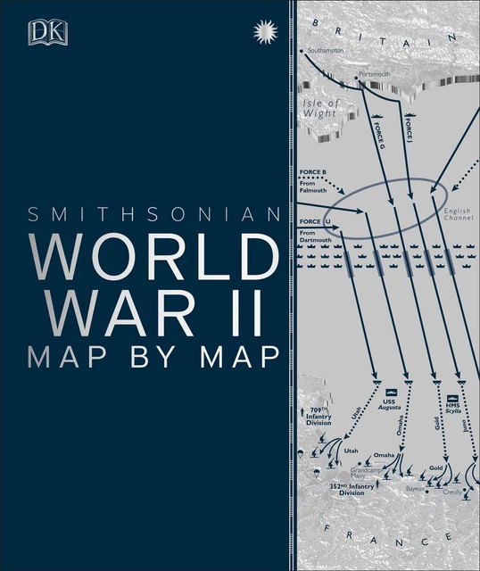 WORLD WAR II Map by Map by DK (English) Hardcover Book EUR 54,47 ...