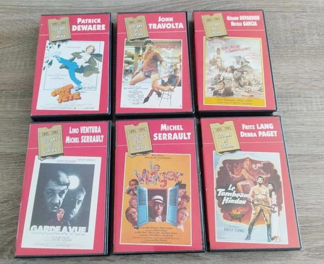 LOT DE 25 VHS 100 Ans De Cinéma EUR 35,00 - PicClick FR