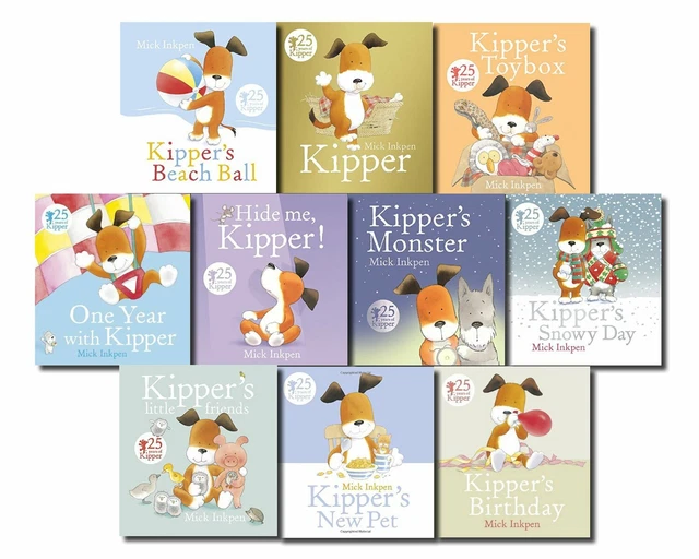 KIPPER THE DOG Series 10 Books Collection Set By Mick Inkpen (Kipper's ...