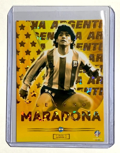 CARTA COPA AMERICA USA 2024 EF #F01 DIEGO MARADONA LGN1 ARGENTINA ...