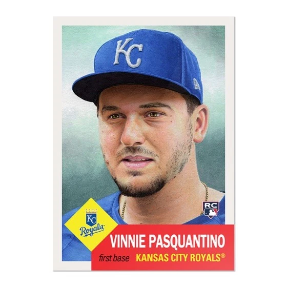 CARTA TOPPS MLB® Living Set® #644 ️ Vinnie Pasquantino RC ️ Kansas City ...