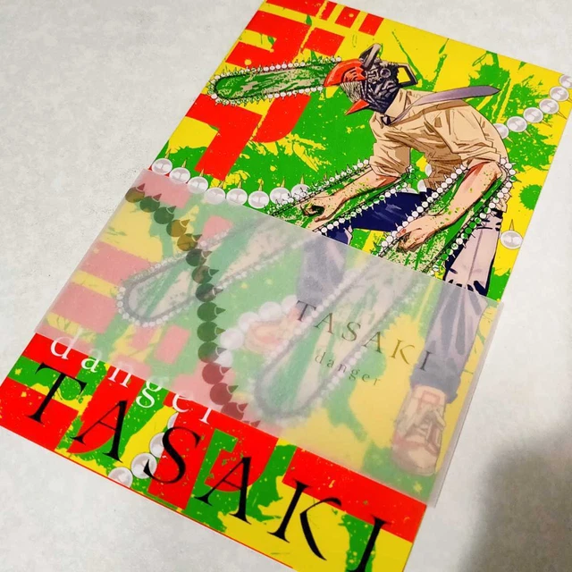 CHAINSAW MAN TASAKI CHAINSAWMAN Collaboration Pamphlet Booklet Tatsuki ...