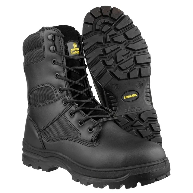 AMBLERS SAFETY FS008 Water Resistant Hi leg Lace Up Safety B £68.08 ...
