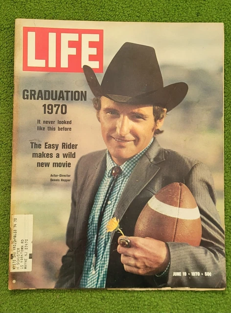 LIFE MAGAZINE - JUNE 19, 1970 - Dennis Hopper - Graduation 1970 ...