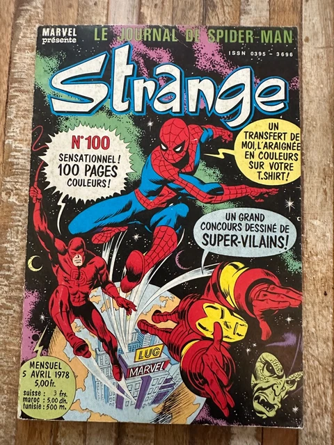 STRANGE N°100 LUG MARVEL SUPER-HÉROS EUR 3,50 - PicClick FR