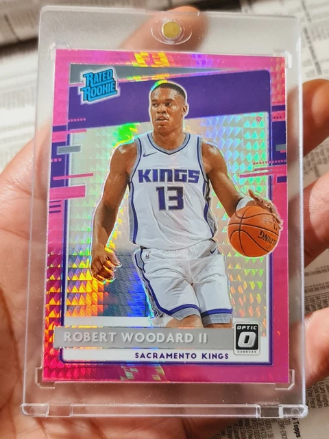 ROBERT WOODARD II - 20-21 Optic Rated Rookie Hyper Pink Prizm #187 $2. ...