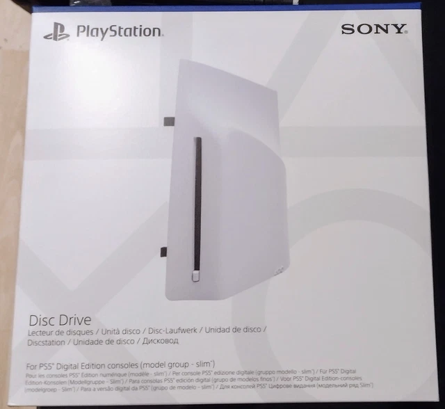 PLAYSTATION 5 BLU-RAY Disc Drive Attachment for PS5 Slim & PS5 Pro £160 ...