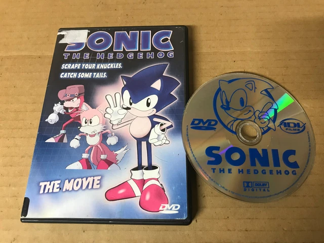 SONIC THE HEDGEHOG The Animated Movie OVA DVD 1999 ADV Films £71.06 ...