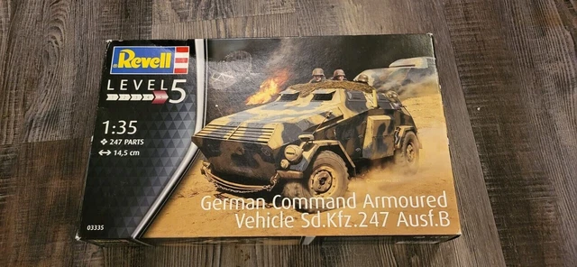 REVELL GERMAN Command Armoured Vehicle Sd.Kfz.247 Ausf.B 1:35 03335 EUR ...