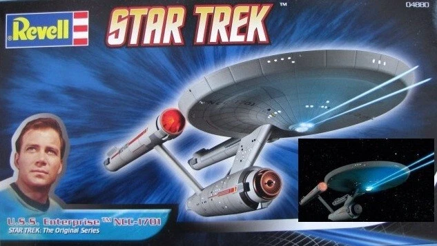 U.S.S. ENTERPRISE NCC-1701 Star Trek 1:600 TOS CLASSIC REVELL 04880 OVP ...