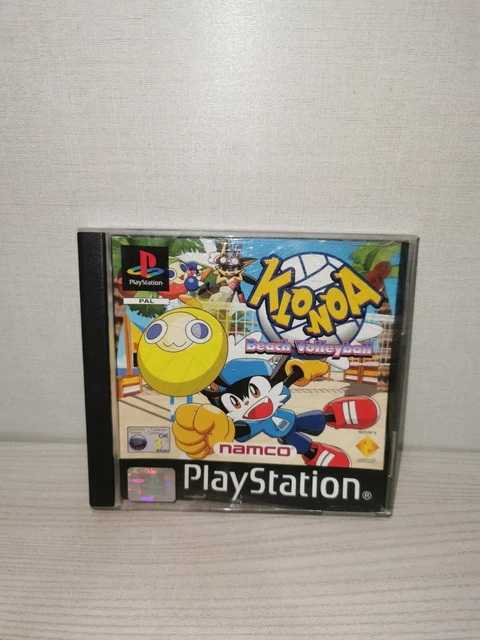 KLONOA BEACH VOLLEYBALL pal Ps1 Playstation original game by Namco EUR ...