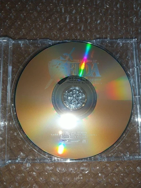 THE LEGEND OF Zelda: Ocarina Time Original Soundtrack CD 64 B5 £51.52 - PicClick UK