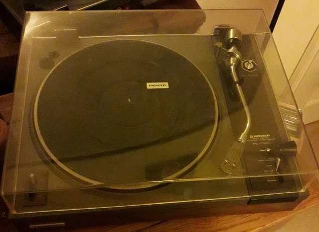 PIONEER PL-112D RECORD Player Vintage Turntable Deck + Manual £90.00 ...