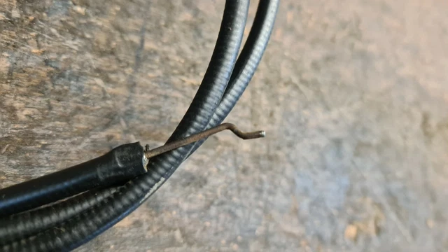 RASENTRAKTOR AUFSITZMÄHER GASBOWDENZUG Choke Snapper LE1433H Bowdenzug ...