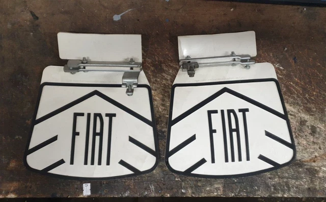 ORIGINALI FIAT 500/600 Flap Fango E Gomme Pedale. Ken Cobbing Originali ...