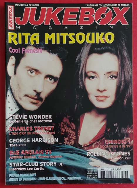 MAGAZINE JUXEBOX N°175 2002 RITA MITSUKO ROLLING STONES WONDER etc Voir Sommaire EUR 3,00 ...