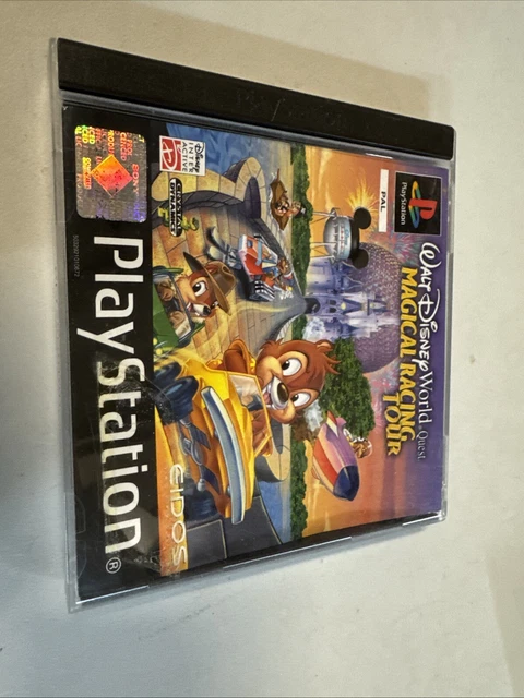 WALT DISNEY WORLD Quest Magical Racing Tour Sony Playstation One PS1 ...
