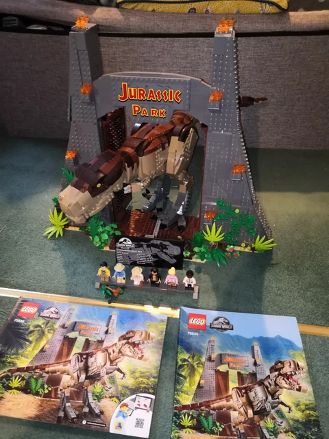 LEGO JURASSIC WORLD: Jurassic Park: T. rex Rampage (75936) - Pre-owned ...