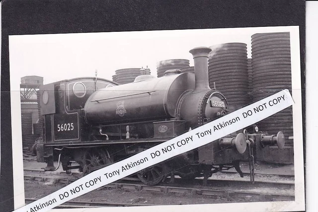 BR EX CALEDONIAN - Pug 0-4-0St No. 56025 @ St Rollox - Vintage Image ...